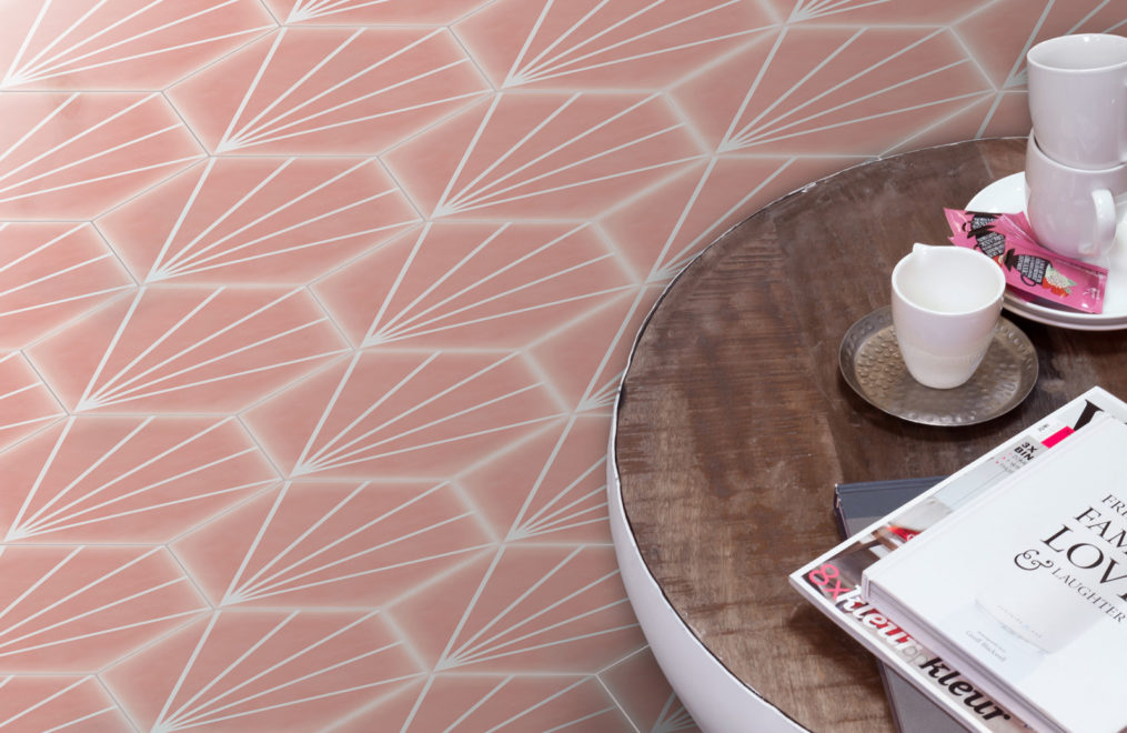 euro-tile-stone-striped-hexagon-pink-floor - Euro Tile & Stone Euro ...
