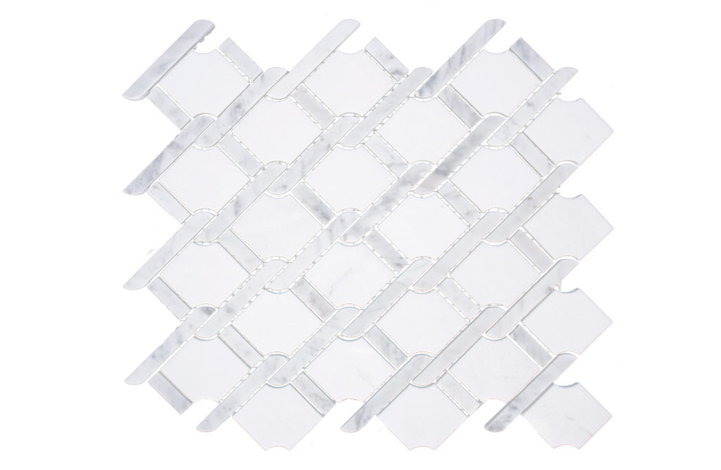 euro-tile-stone-treccia-ariston-bianco-carrara-no-mesh - Euro Tile ...